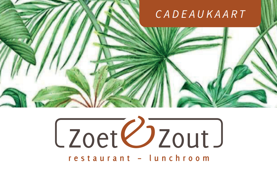 Restaurant Zoet & Zout cadeaukaart